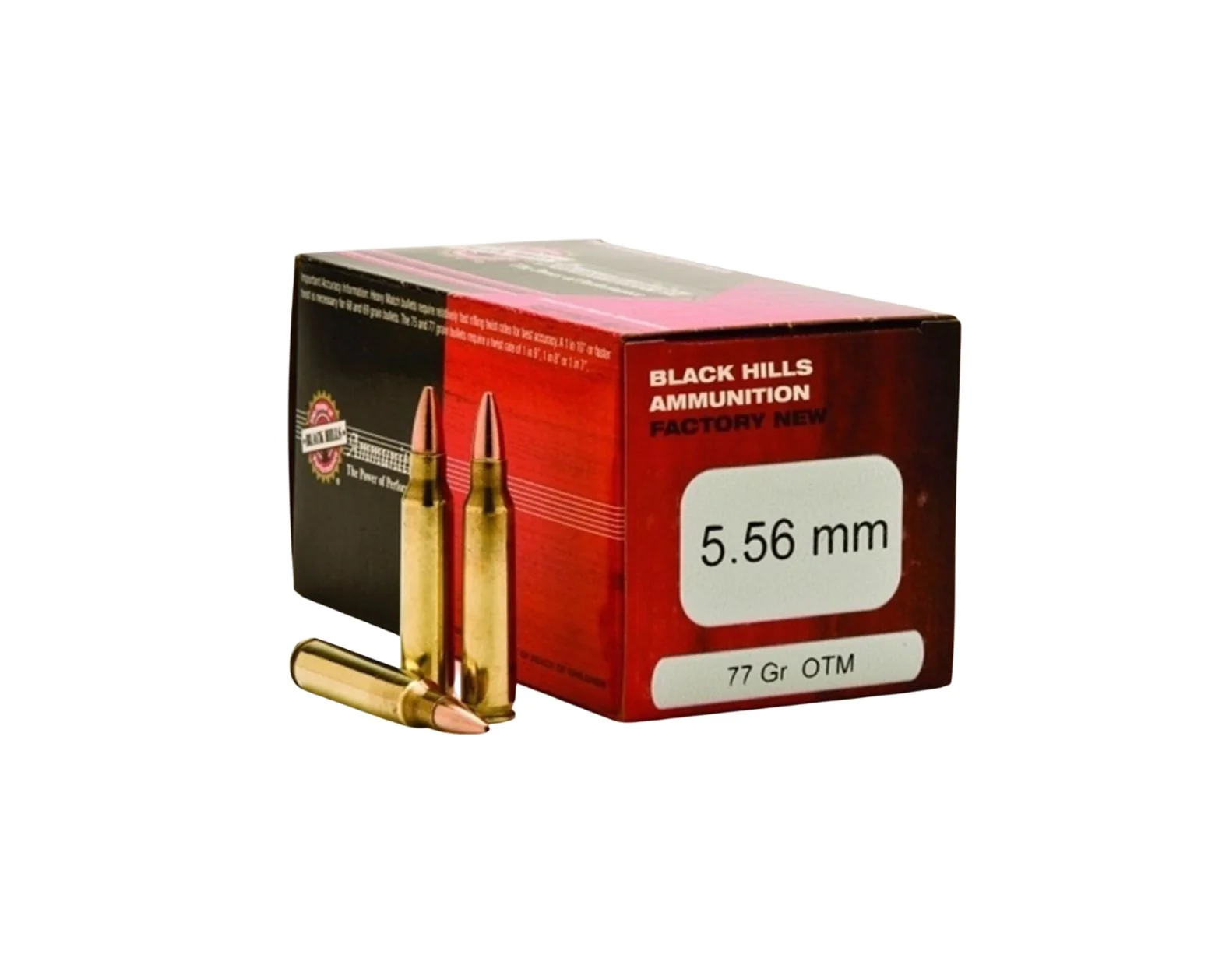 Black Hills 77gr OTM 5.56 (50rd Box) - Simple Man Armory