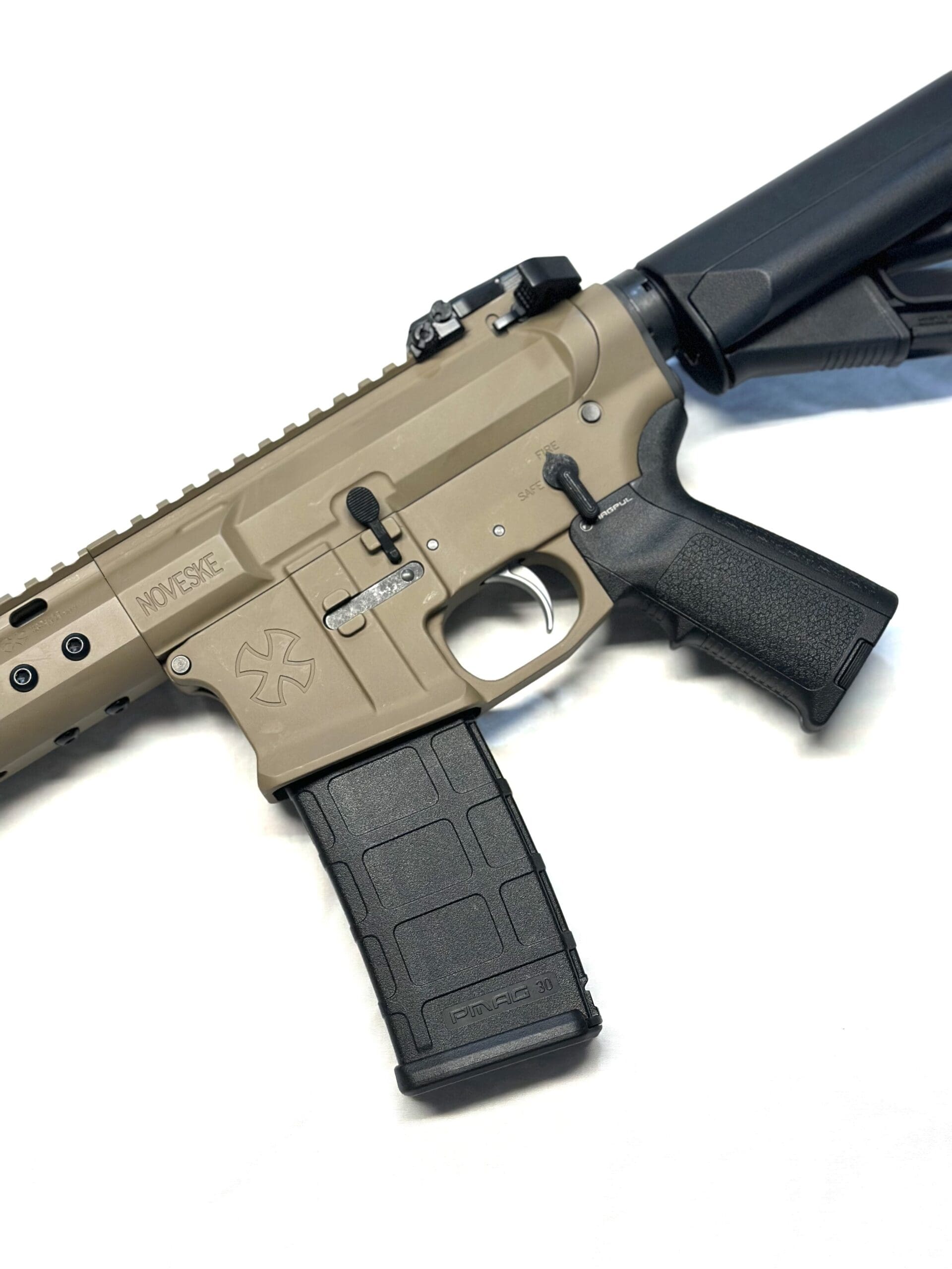 Noveske GEN 3 14.5″ Afghan 5.56 (P/W)-FDE | Simple Man Armory