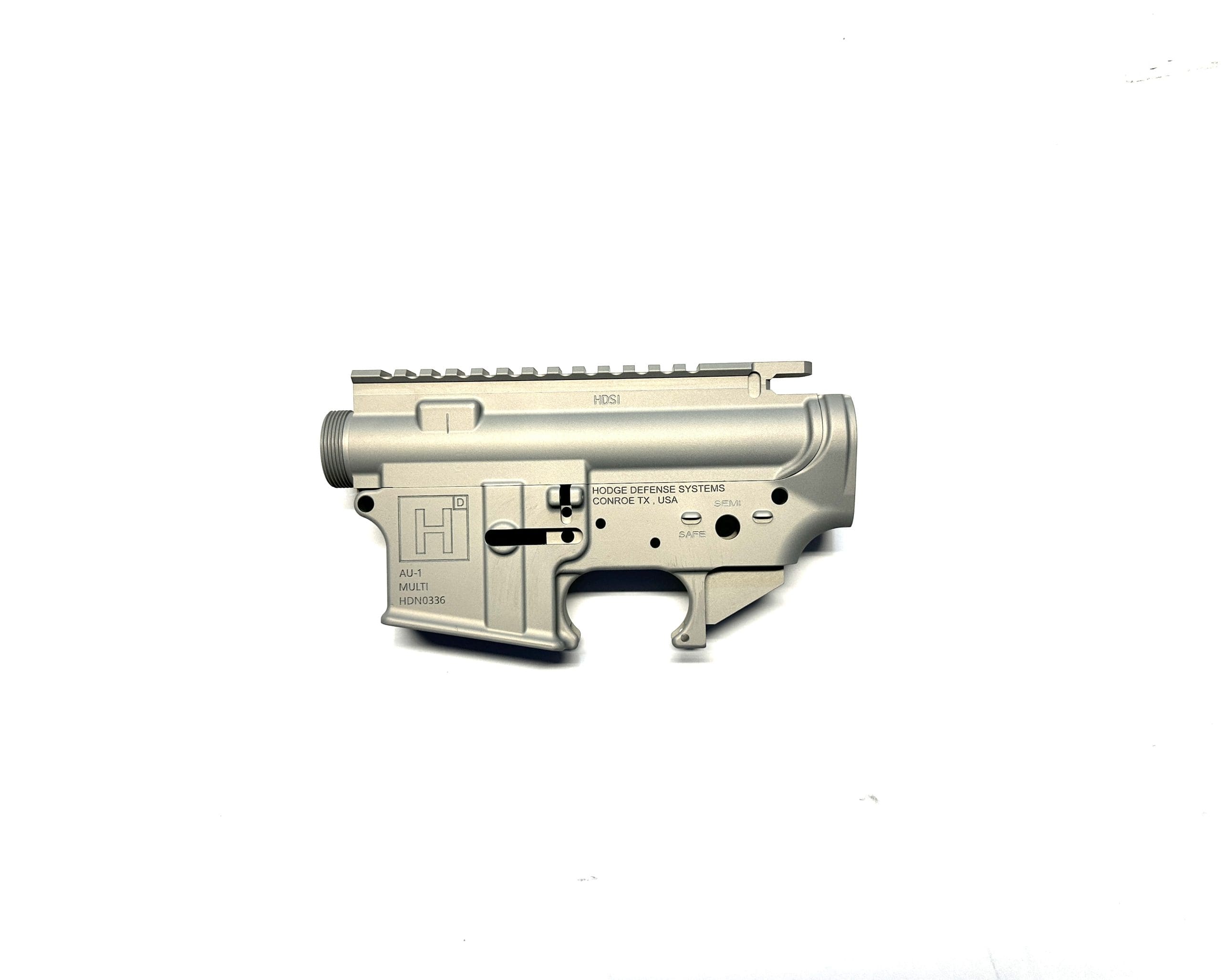 Hodge Defense Systems MOD 1 Receiver Set-Clear Anodize - Simple Man Armory